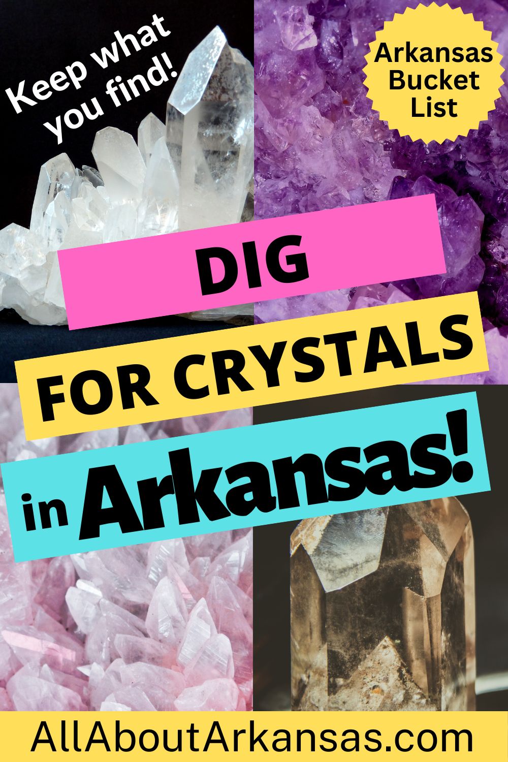 Where To Dig For Crystals in Arkansas - Crystal Mining in Arkansas ...