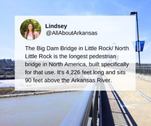 Big Dam Bridge in Arkansas - The Longest Pedestrian Bridge In The World